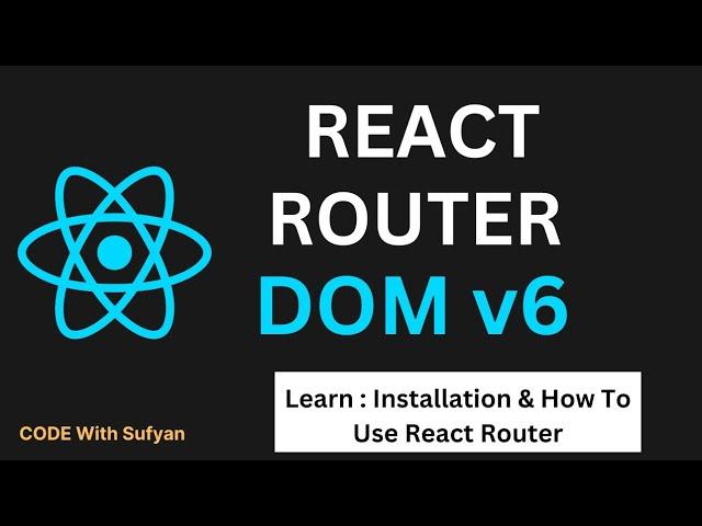 Sufyan Shaikh on LinkedIn: React Router v6 Tutorial in Hindi | React ... Sufyan Shaikh on LinkedIn: React Router v6 Tutorial in Hindi | React ...