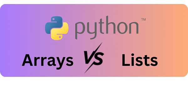 Mohsin Shaikh on LinkedIn: Python Arrays vs Python Lists Mohsin Shaikh on LinkedIn: Python Arrays vs Python Lists