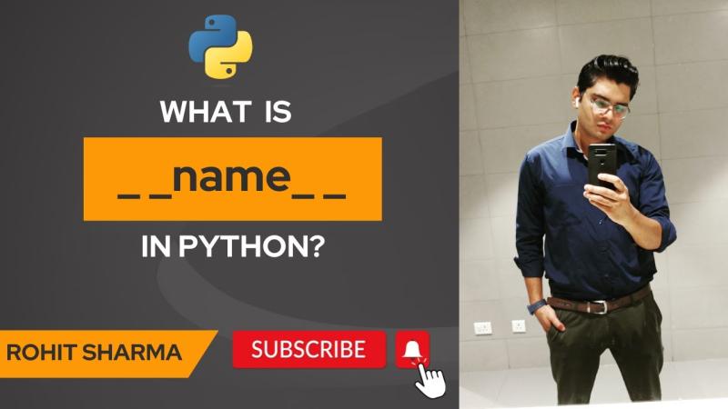 Learn about _name_ in python | ROHIT SHARMA posted on the topic | LinkedIn Learn about _name_ in python | ROHIT SHARMA posted on the topic | LinkedIn