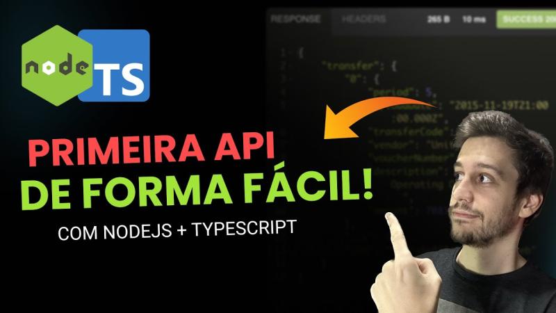 Criando API completa com NODEJS + TypeScript e MongoDB #backaofront 01 ... Criando API completa com NODEJS + TypeScript e MongoDB #backaofront 01 ...