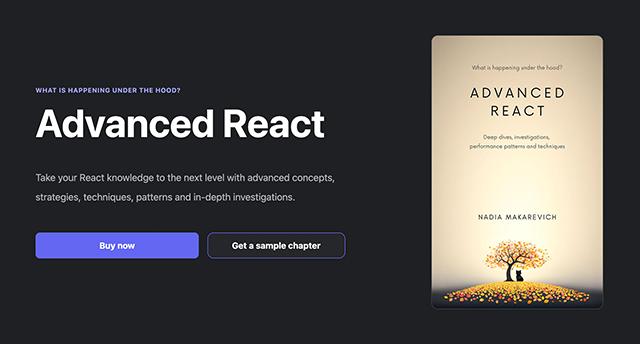 Advanced React - Book and Video Course | Nadia Makarevich πΊπ¦ | 10 comments Advanced React - Book and Video Course | Nadia Makarevich πΊπ¦ | 10 comments