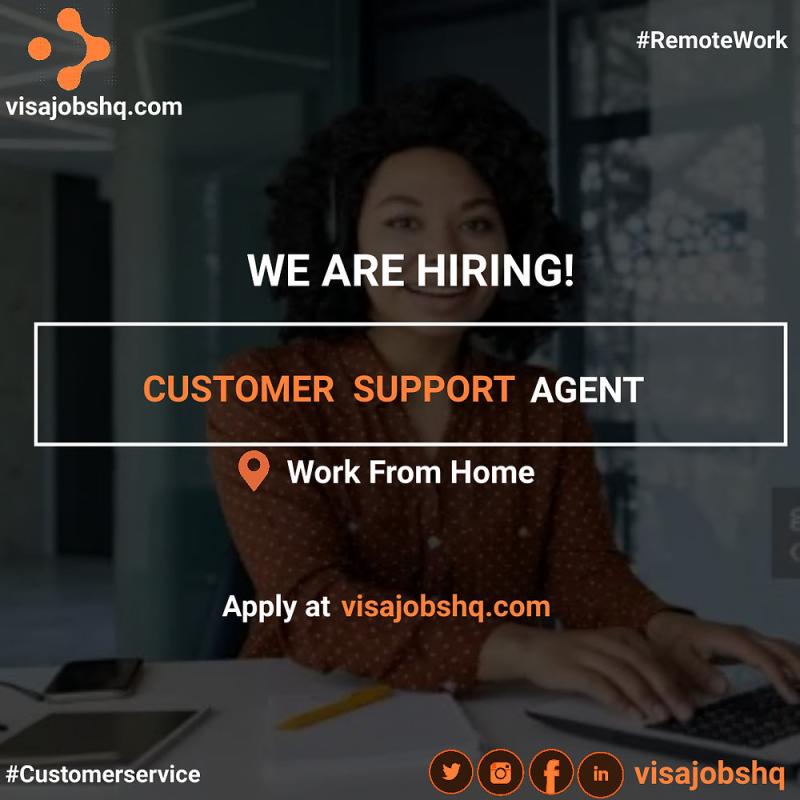Visa Jobs Hq on LinkedIn: JOIN A FULLY REMOTE TEAM AS A CUSTOMER ... Visa Jobs Hq on LinkedIn: JOIN A FULLY REMOTE TEAM AS A CUSTOMER ...