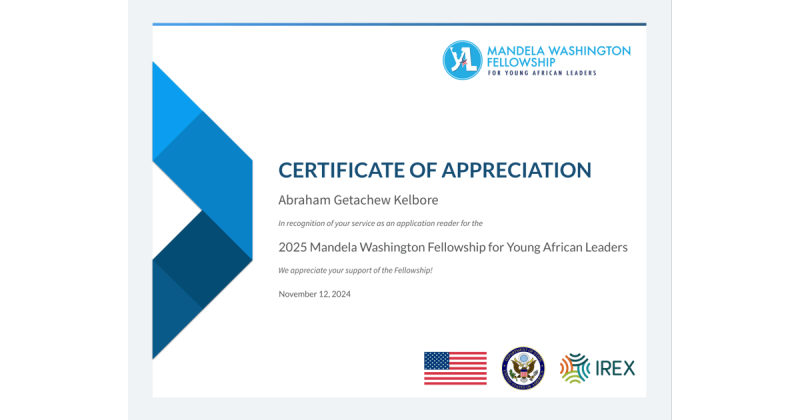 Abraham Getachew Kelbore on LinkedIn: 2025 Fellowship Application ... Abraham Getachew Kelbore on LinkedIn: 2025 Fellowship Application ...
