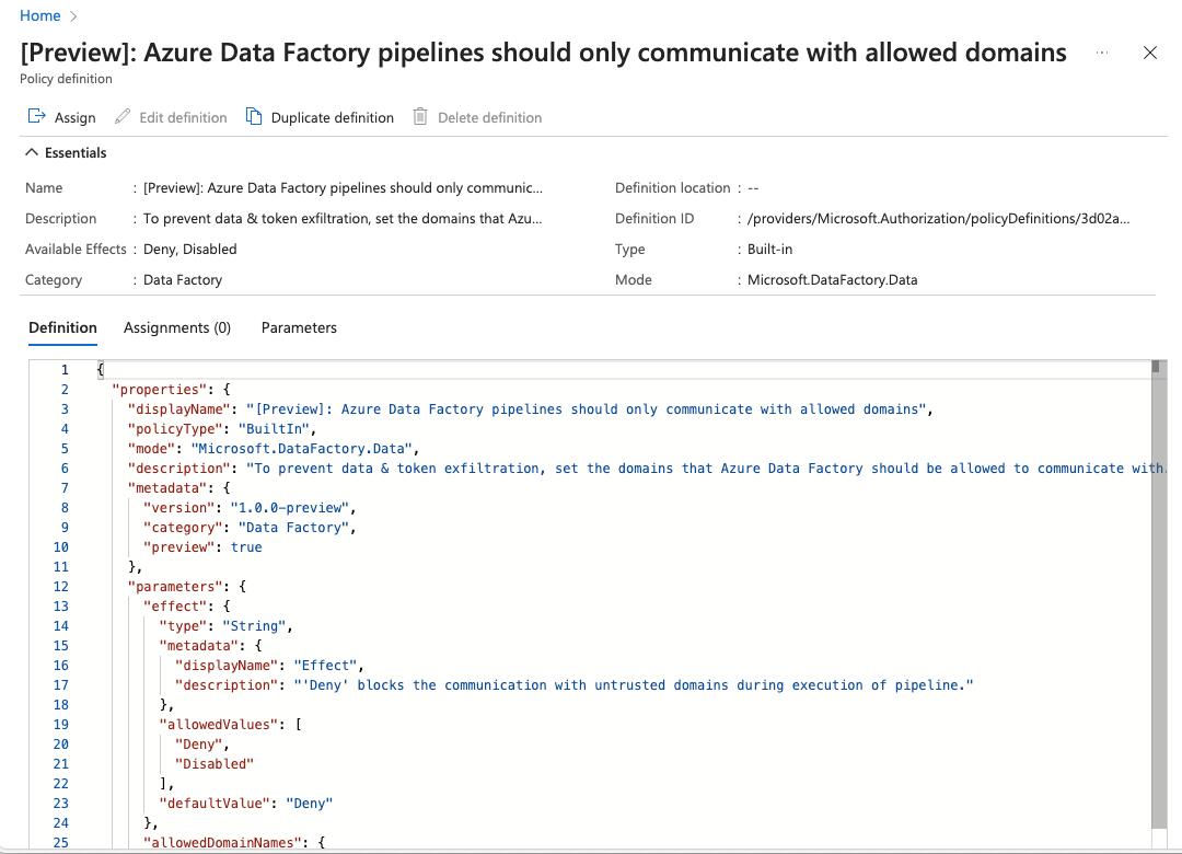 Ray Rios on LinkedIn: Securing outbound traffic with Azure Data Factory ... Ray Rios on LinkedIn: Securing outbound traffic with Azure Data Factory ...