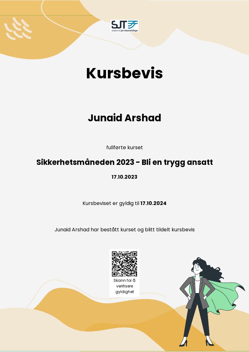 Junaid Arshad on LinkedIn: Jeg fullførte kurset Sikkerhetsmåneden 2023 ... Junaid Arshad on LinkedIn: Jeg fullførte kurset Sikkerhetsmåneden 2023 ...