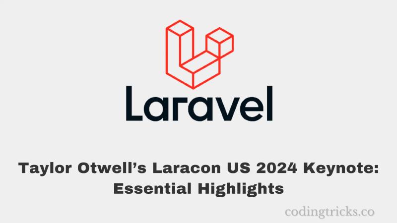 Kamlesh Paul on LinkedIn: Taylor Otwell’s Laracon US 2024 Keynote ... Kamlesh Paul on LinkedIn: Taylor Otwell’s Laracon US 2024 Keynote ...