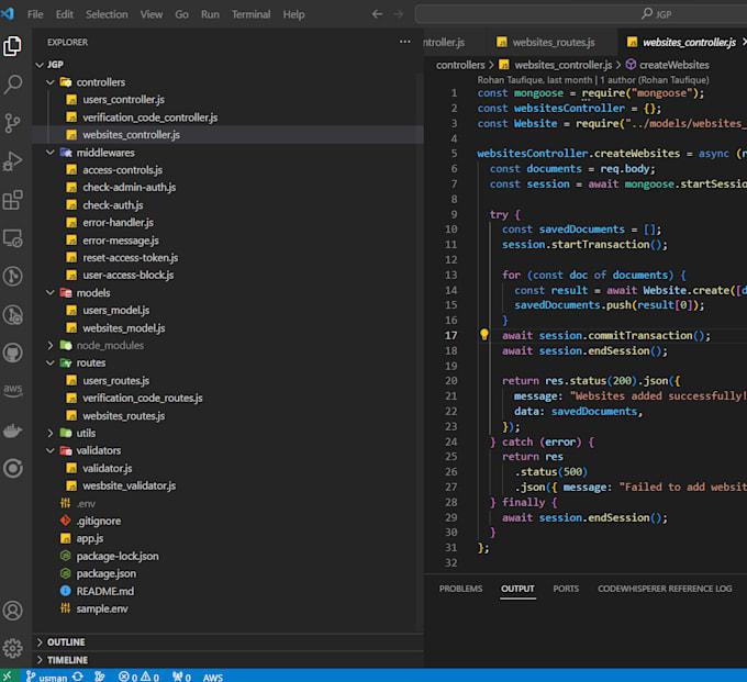 Muhammad Usman on LinkedIn: Usman8786: I will be your nodejs developer ... Muhammad Usman on LinkedIn: Usman8786: I will be your nodejs developer ...