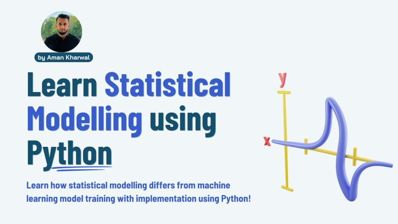 Statistical Modelling using Python | Aman Kharwal | Aman Kharwal Statistical Modelling using Python | Aman Kharwal | Aman Kharwal