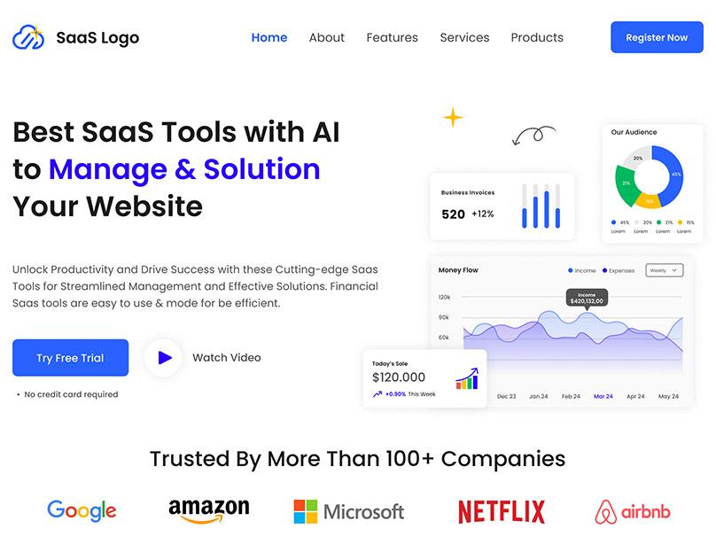 SaaS Product Homepage - Shaif Alam | Shaif Alam SaaS Product Homepage - Shaif Alam | Shaif Alam