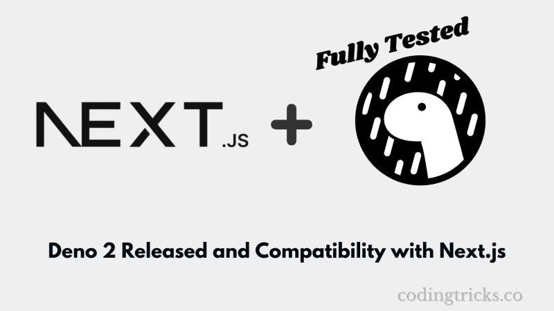 Kamlesh Paul on LinkedIn: Deno 2 Released and Compatibility with Next.js Kamlesh Paul on LinkedIn: Deno 2 Released and Compatibility with Next.js