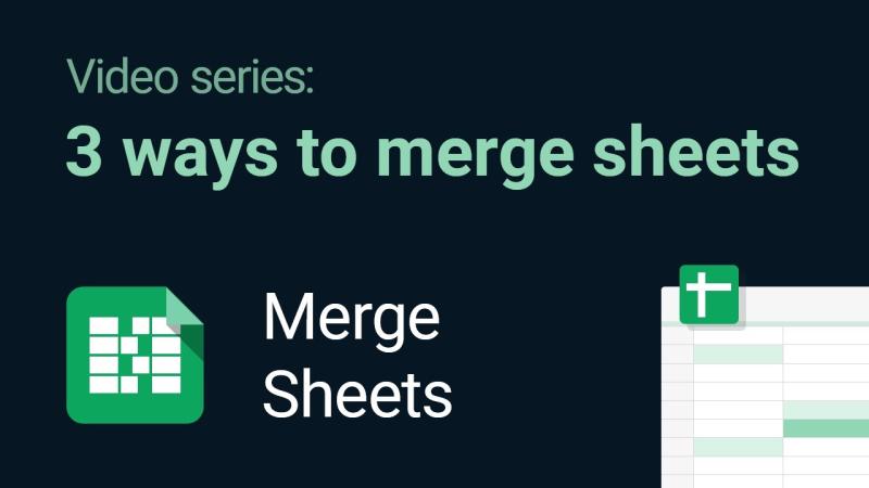 APPS4GS on LinkedIn: 3 ways to merge multiple Google sheets. Part 1 ... APPS4GS on LinkedIn: 3 ways to merge multiple Google sheets. Part 1 ...