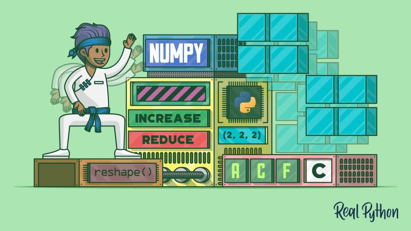 Real Python on LinkedIn: Using NumPy reshape() to Change the Shape of ... Real Python on LinkedIn: Using NumPy reshape() to Change the Shape of ...