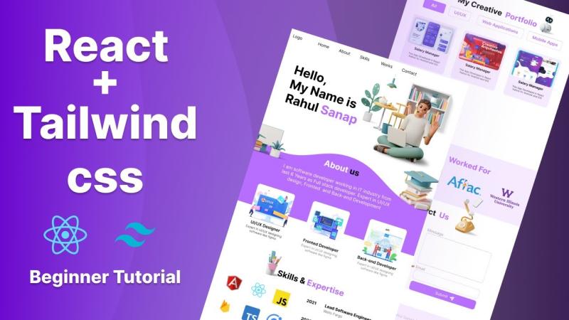 Rahul Sanap on LinkedIn: React Tailwind css Beginner Tutorial |Build ... Rahul Sanap on LinkedIn: React Tailwind css Beginner Tutorial |Build ...