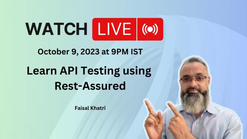 Mohammad Faisal Khatri on LinkedIn: Learn API Testing using Rest ... Mohammad Faisal Khatri on LinkedIn: Learn API Testing using Rest ...