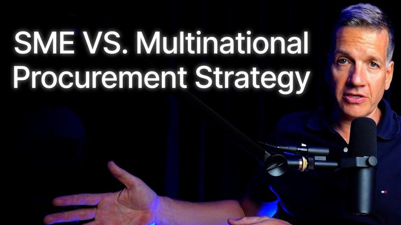 Marc Kloepfel on LinkedIn: SME VS. Multinational Procurement Strategy Marc Kloepfel on LinkedIn: SME VS. Multinational Procurement Strategy