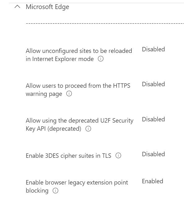 Jörgen Nilsson on LinkedIn: Configuring MS Edge Security Baseline v107 ... Jörgen Nilsson on LinkedIn: Configuring MS Edge Security Baseline v107 ...