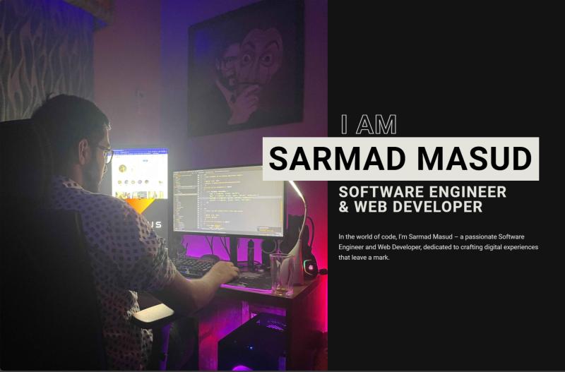 Sarmad Masud on LinkedIn: Sarmad Masud | Software Engineer | Web Developer Sarmad Masud on LinkedIn: Sarmad Masud | Software Engineer | Web Developer