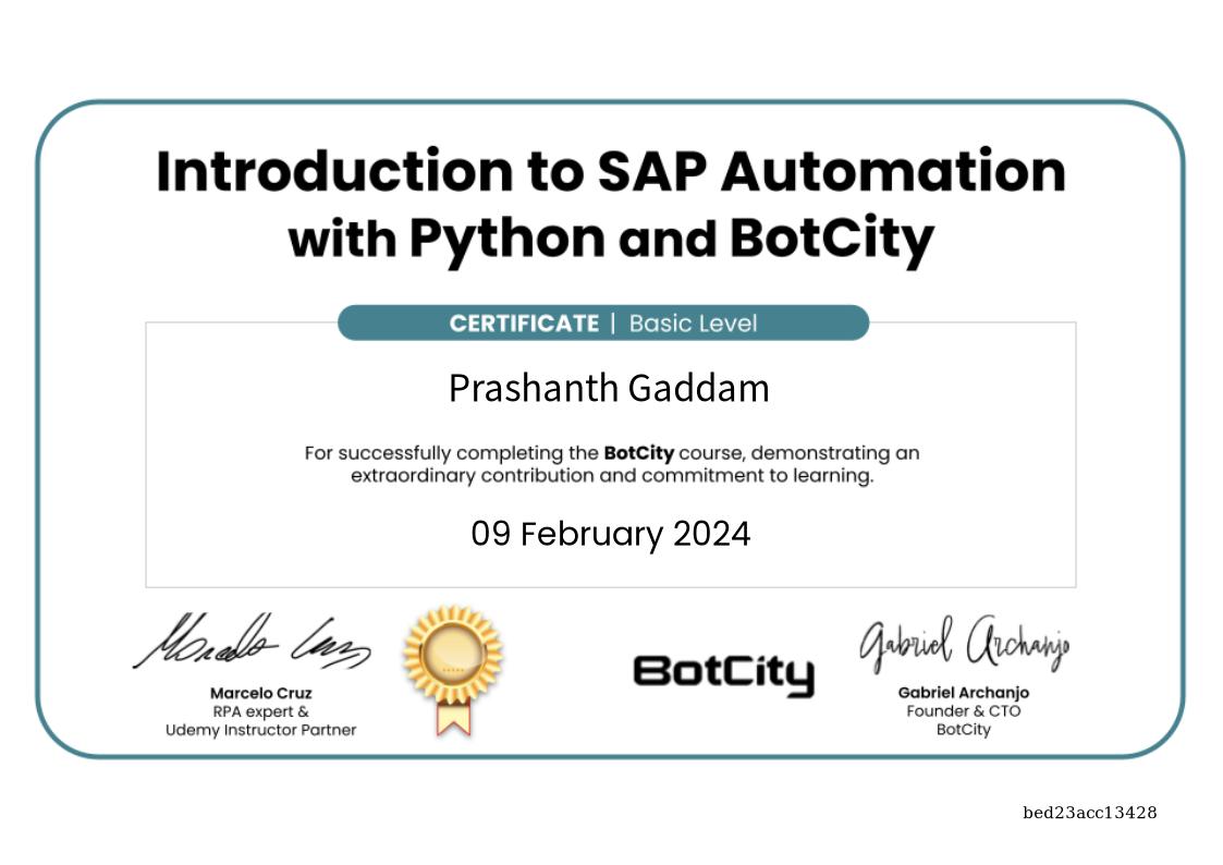 Introduction to SAP Automation with Python and BotCity-This digital ... Introduction to SAP Automation with Python and BotCity-This digital ...