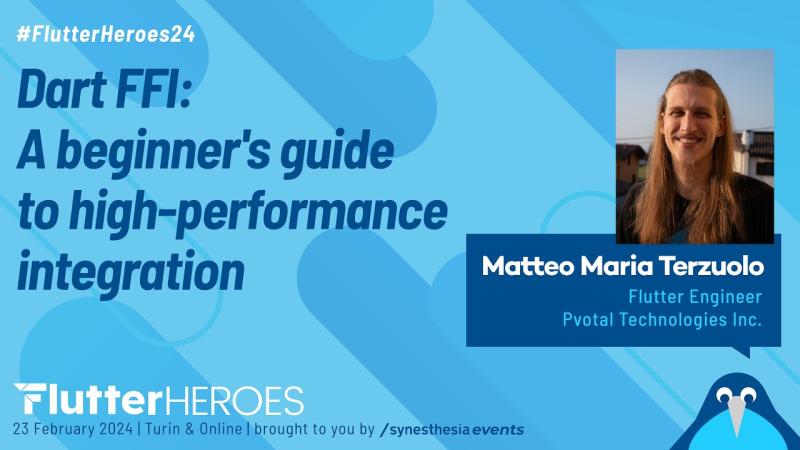 Matteo Maria Terzuolo on LinkedIn: DartFFI: A Beginner's Guide to High ... Matteo Maria Terzuolo on LinkedIn: DartFFI: A Beginner's Guide to High ...