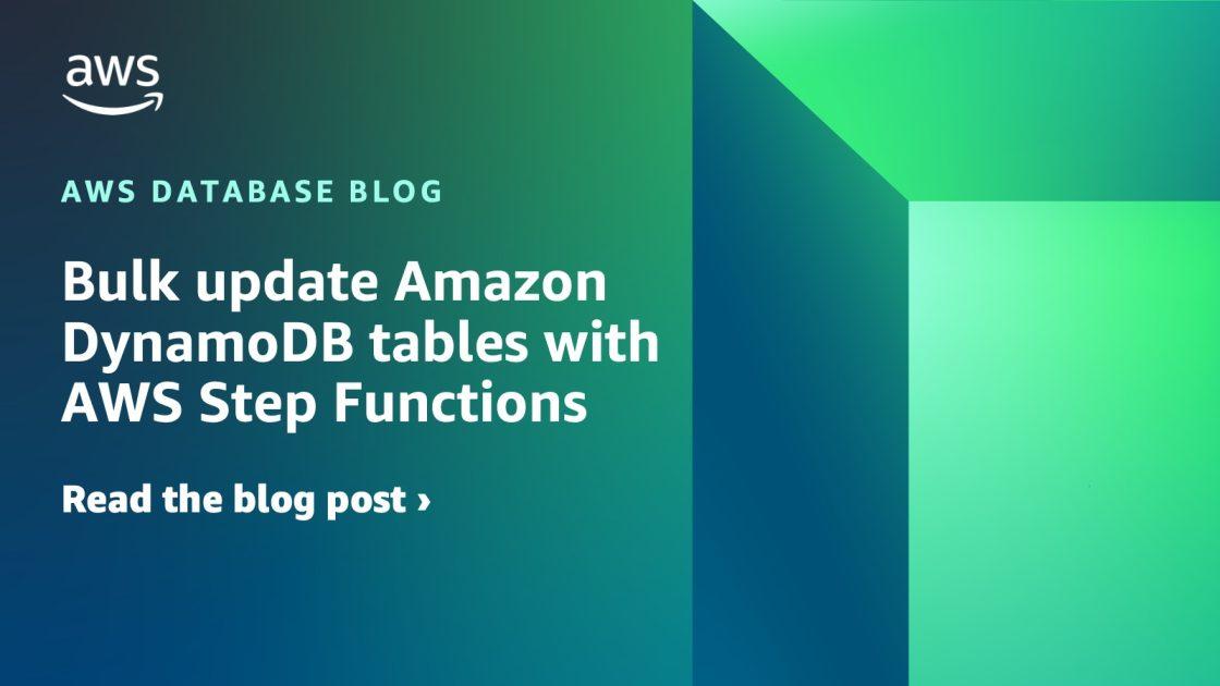 How to update DynamoDB with Step Functions | Darryl R. posted on the ... How to update DynamoDB with Step Functions | Darryl R. posted on the ...