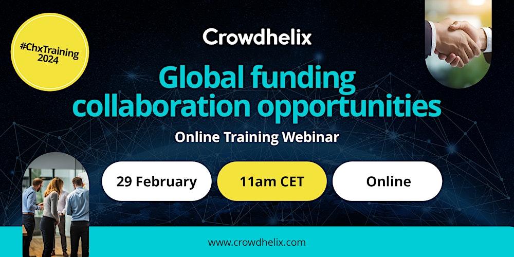 Crowdhelix on LinkedIn: Global funding collaboration opportunities Crowdhelix on LinkedIn: Global funding collaboration opportunities