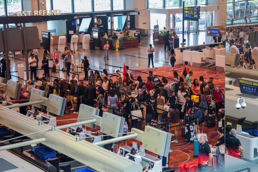 Changi Airport traffic exceeds pre-pandemic levels in February | Ching ... Changi Airport traffic exceeds pre-pandemic levels in February | Ching ...