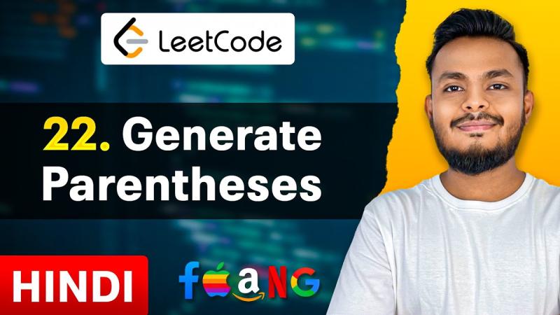 Prakash Shukla on LinkedIn: Generate Parentheses (Leetcode 22) - Medium ... Prakash Shukla on LinkedIn: Generate Parentheses (Leetcode 22) - Medium ...