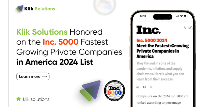 Klik Solutions - Fast Growing 2024 CRN's Managed Service Provider (MSSP ... Klik Solutions - Fast Growing 2024 CRN's Managed Service Provider (MSSP ...