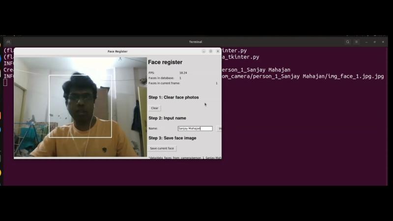 Python Face recognition attendance system | Sanjay Mahajan Python Face recognition attendance system | Sanjay Mahajan