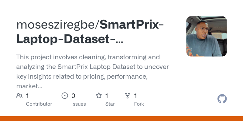 Moses Ziregbe on LinkedIn: SmartPrix-Laptop-Dataset-Cleaning-and ... Moses Ziregbe on LinkedIn: SmartPrix-Laptop-Dataset-Cleaning-and ...