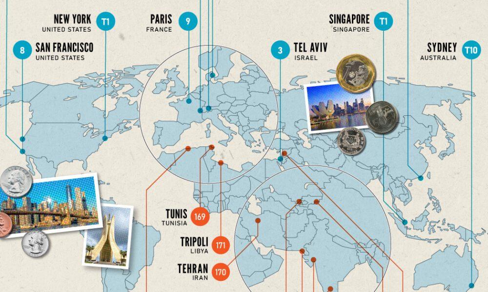 ACL Partners on LinkedIn: Mapped: The Most (and Least) Expensive Cities ... ACL Partners on LinkedIn: Mapped: The Most (and Least) Expensive Cities ...