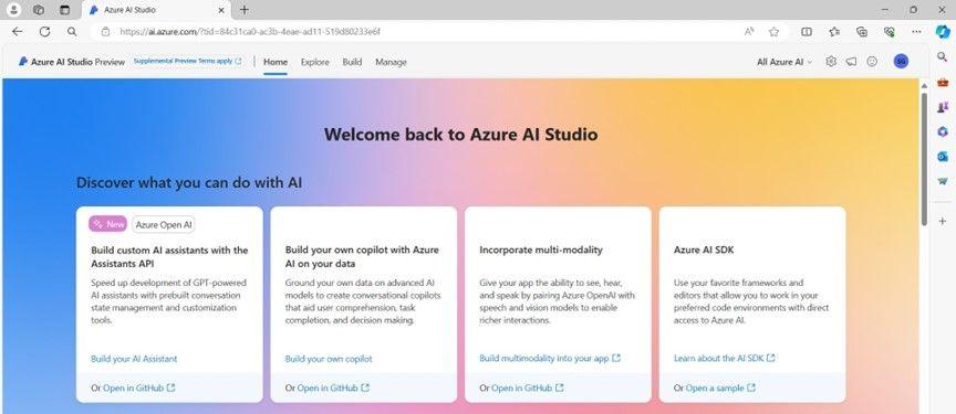 Donald Lutz on LinkedIn: Getting Started With Azure AI Studio Donald Lutz on LinkedIn: Getting Started With Azure AI Studio