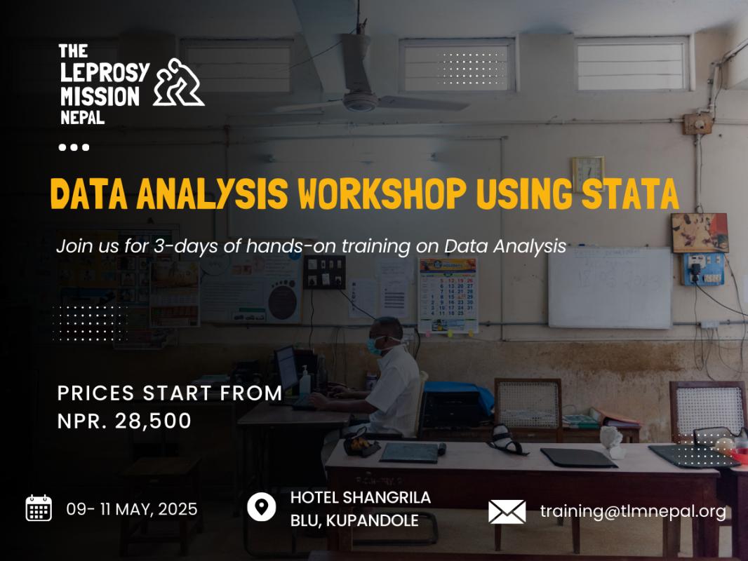 Fill | Data Analysis Workshop Using STATA | The Leprosy Mission Nepal Fill | Data Analysis Workshop Using STATA | The Leprosy Mission Nepal