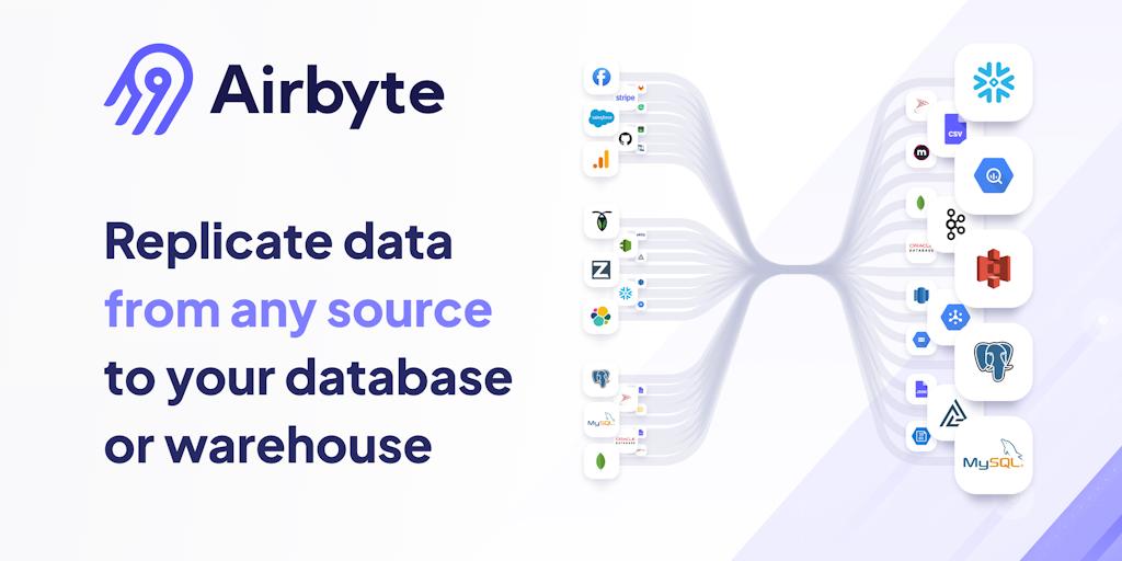 Airbyte on LinkedIn: Airbyte - Replicate data in minutes with 100+ free ... Airbyte on LinkedIn: Airbyte - Replicate data in minutes with 100+ free ...