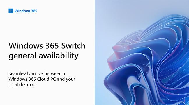 Luis Arnauth on LinkedIn: Windows 365 Switch is now generally available! Luis Arnauth on LinkedIn: Windows 365 Switch is now generally available!