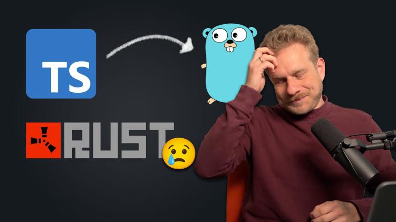 WHY NOT RUST? TypeScript is rewritten in Go... | Arash HajiVaziri WHY NOT RUST? TypeScript is rewritten in Go... | Arash HajiVaziri