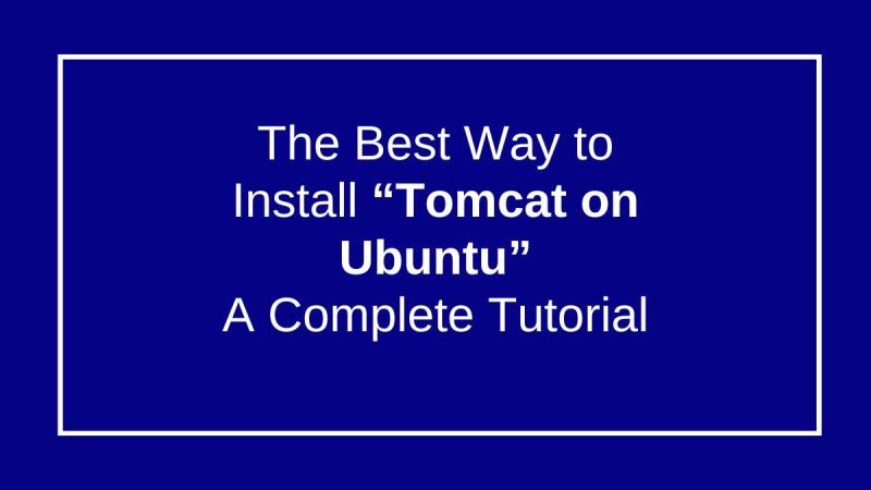 Vishwanath Powar on LinkedIn: The Best Way to Install Tomcat on Ubuntu Vishwanath Powar on LinkedIn: The Best Way to Install Tomcat on Ubuntu