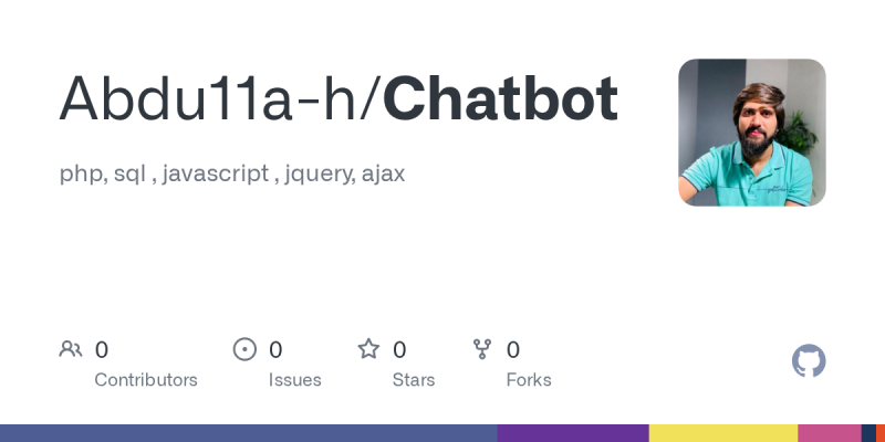Introducing My Chatbot: Your Personal Assistant | Abdullah Asghar ... Introducing My Chatbot: Your Personal Assistant | Abdullah Asghar ...
