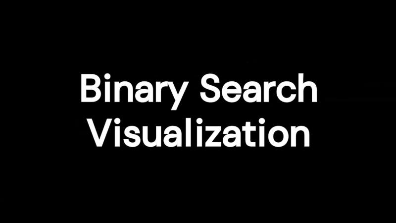 Fluffy Rudy on LinkedIn: Binary Search Visualization using pygame and ... Fluffy Rudy on LinkedIn: Binary Search Visualization using pygame and ...