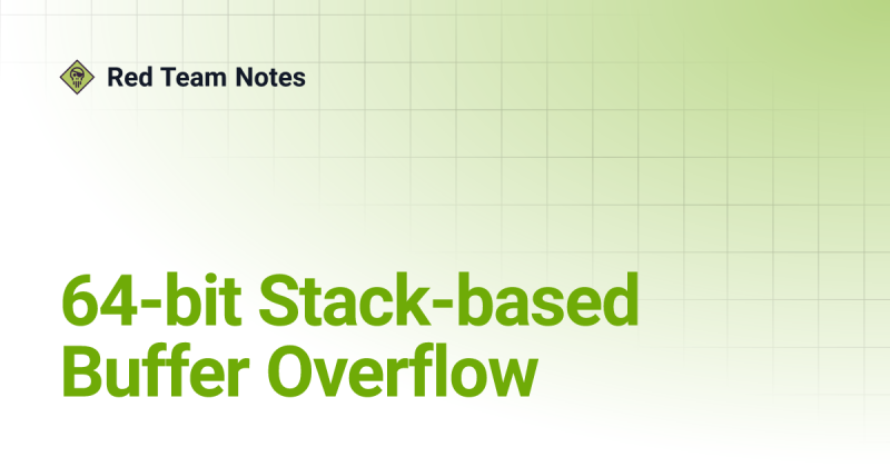 Mantvydas Baranauskas on LinkedIn: 64-bit Stack-based Buffer Overflow ... Mantvydas Baranauskas on LinkedIn: 64-bit Stack-based Buffer Overflow ...