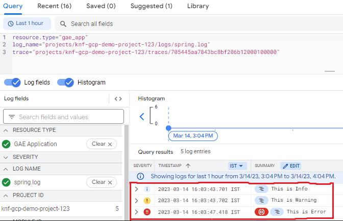 Spring Boot Google Cloud Logging example | Sibin M. Spring Boot Google Cloud Logging example | Sibin M.