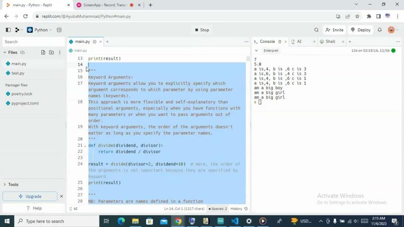 Python: Positional vs. Keyword Arguments, Higher-Order Functions, *args ... Python: Positional vs. Keyword Arguments, Higher-Order Functions, *args ...