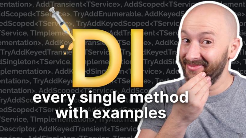 Amichai Mantinband on LinkedIn: Dependency Injection Deep Dive | .NET ... Amichai Mantinband on LinkedIn: Dependency Injection Deep Dive | .NET ...