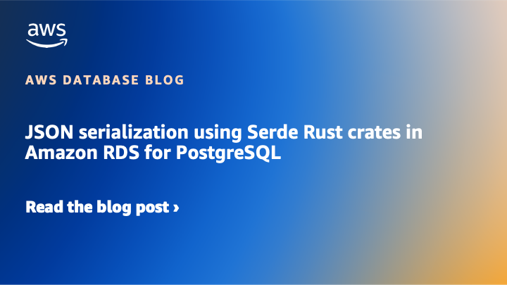 Slava Gorlov on LinkedIn: JSON serialization using Serde Rust crates in ... Slava Gorlov on LinkedIn: JSON serialization using Serde Rust crates in ...