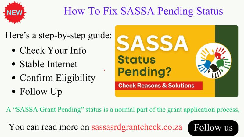 Yousif malik on LinkedIn: Good News: How To Fix SASSA Pending Status? Yousif malik on LinkedIn: Good News: How To Fix SASSA Pending Status?