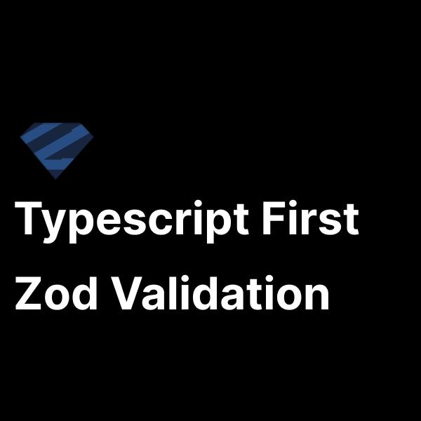 Milan Katira on LinkedIn: Typescript first Zod validation Milan Katira on LinkedIn: Typescript first Zod validation