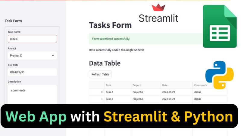 Pritam Sharma on LinkedIn: Make Web App using Google Sheets, Python and ... Pritam Sharma on LinkedIn: Make Web App using Google Sheets, Python and ...