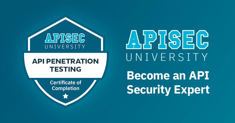 Mary Kambo على LinkedIn: API Penetration Testing Course | APIsec University Mary Kambo على LinkedIn: API Penetration Testing Course | APIsec University