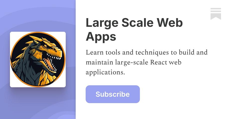 Isaac Gyamfi on LinkedIn: Large Scale Web Apps | Addy Osmani | Substack Isaac Gyamfi on LinkedIn: Large Scale Web Apps | Addy Osmani | Substack