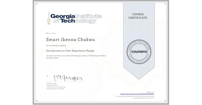 Chukwu smart on LinkedIn: Completion Certificate for Introduction to ... Chukwu smart on LinkedIn: Completion Certificate for Introduction to ...